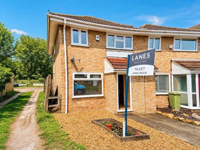 3 Bedroom End Of Terrace House To Rent In Bushy Close, Bletchley, Milton Keynes, MK3