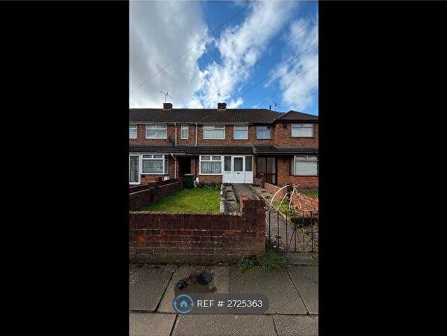 3 Bedroom End Of Terrace House To Rent In Cubbington Road, Coventry, CV6