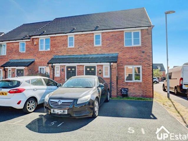 3 Bedroom End Of Terrace House To Rent In Indigo Drive, Burbage, Hinckley, LE10