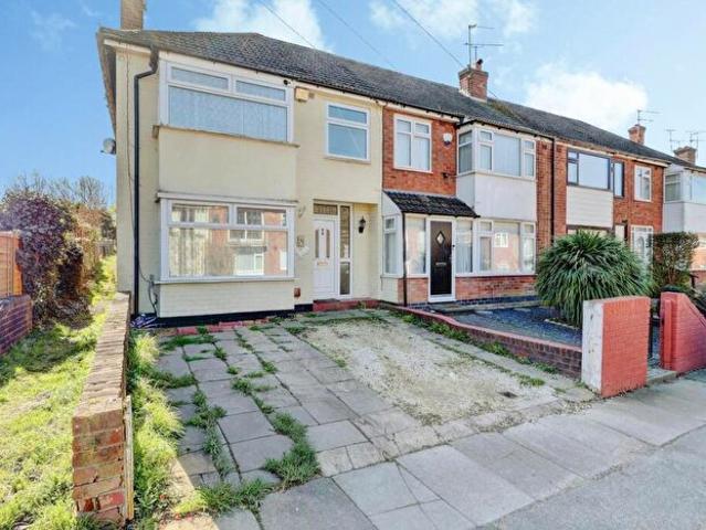 3 Bedroom End Of Terrace House To Rent In Sunnybank Avenue, Coventry, CV3