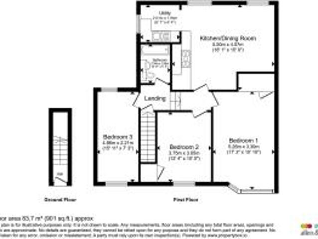 3 bedroom flat for sale in Chirnside Road, Glasgow, G52