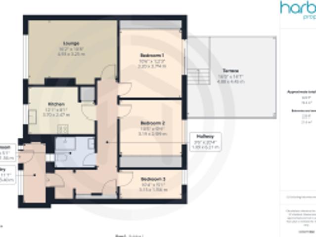 3 bedroom flat for sale in Sandaig Road, Barlanark, Glasgow, G33 4SZ, G33