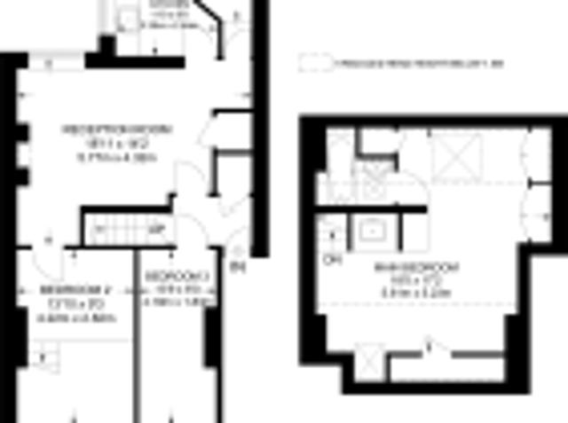 3 bedroom flat for rent in Grove Place, Hampstead, London, NW3