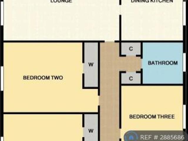 3 bedroom flat for rent in Hmo Licenced Mcaslin Court, Glasgow, G4
