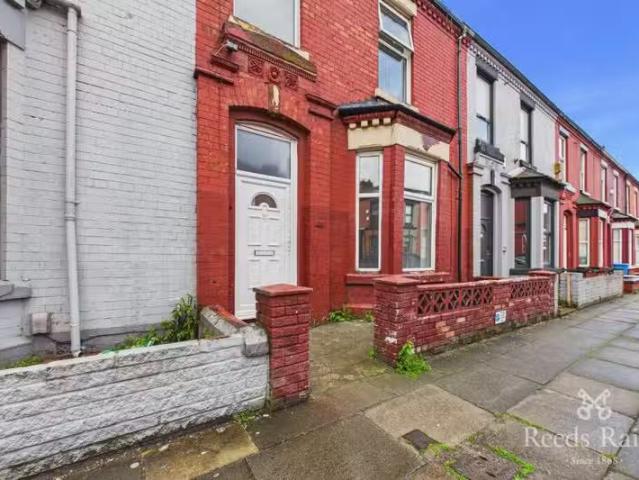 3 bedroom house for rent in Cranborne Road, Liverpool, Merseys.