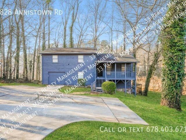 3 Bedroom Home for Rent at 4828 Annistown Rd, Stone Mountain, GA 30087