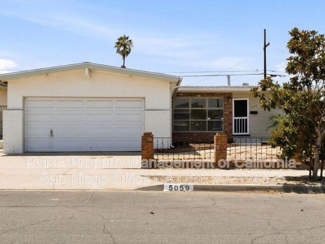 3 Bedroom Home for Rent at 5059 Pelusa St, San Diego, CA 92113 Lincoln Park