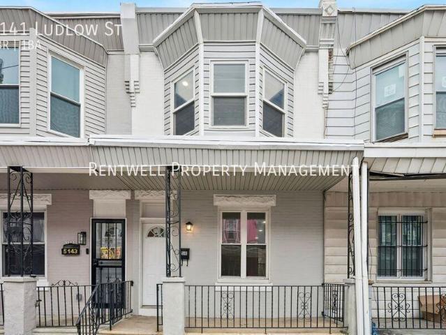 3 Bedroom Home for Rent at 5141 Ludlow St, Philadelphia, PA 19139 Cobbs Creek