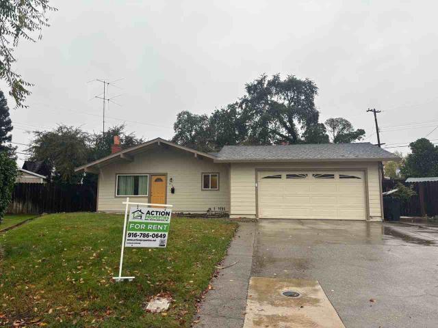 3 Bedroom Home for Rent at 612 Gregory Court, Roseville, CA 95661 Sierra Gardens