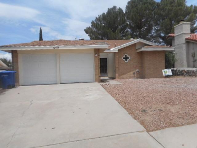 3 Bedroom Home for Rent at 649 Mary Stuart Dr, El Paso, TX 79912 Lakehurst