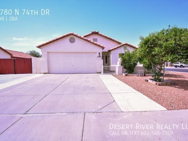 3 Bedroom Home for Rent at 6780 N 74th Dr, Glendale, AZ 85303