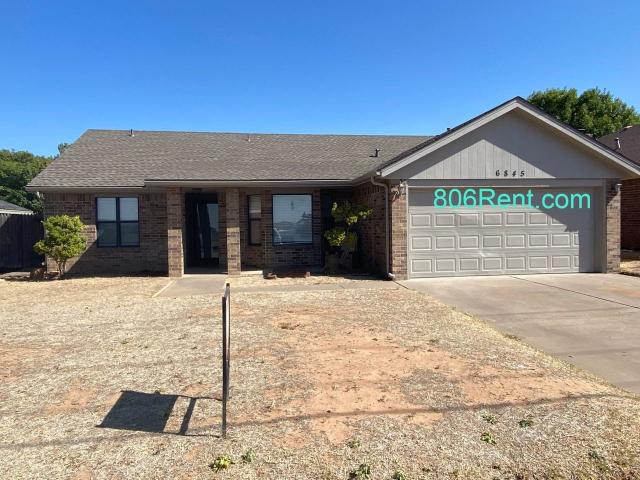 3 Bedroom Home for Rent at 6845 Iola Ave, Lubbock, TX 79424