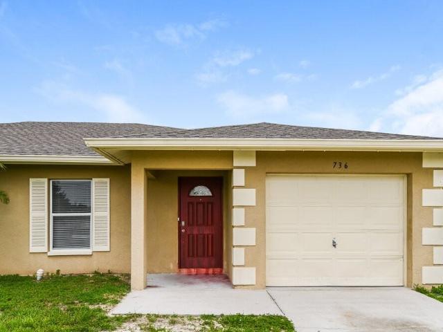 3 Bedroom Home for Rent at 736 Jack Ave S, Lehigh Acres, FL 33973 Westminister