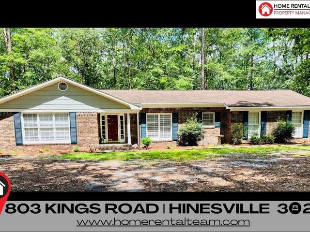 3 Bedroom Home for Rent at 803 Kings Rd, Hinesville, GA 31313