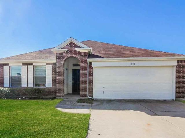 3 Bedroom Home for Rent at 822 Cascade Dr, Glenn Heights, TX 75154