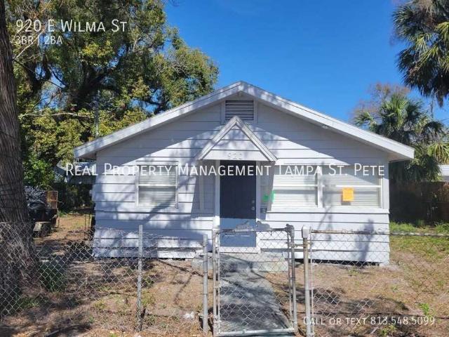 3 Bedroom Home for Rent at 920 E Wilma St, Tampa, FL 33612 North Tampa