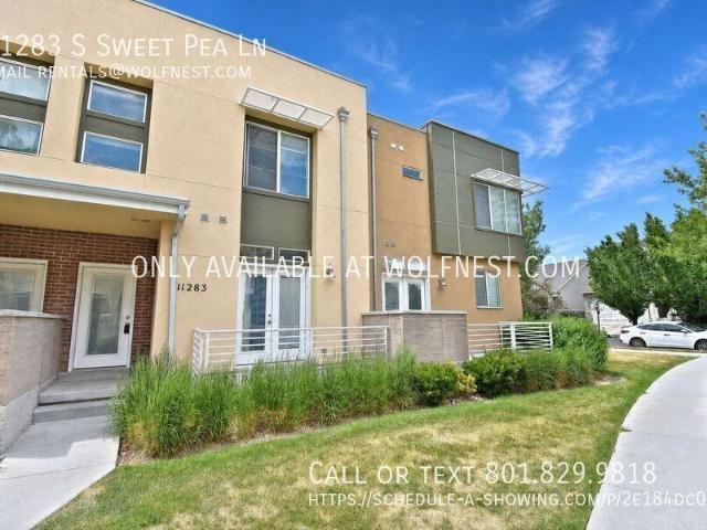 3 Bedroom Home for Rent at 11283 S Sweet Pea Ln, South Jordan, UT 84095 The North District