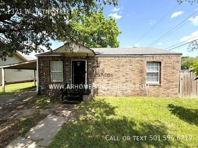 3 Bedroom Home for Rent at 1321 W 13th St, North Little Rock, AR 72114