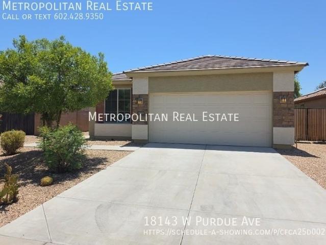 3 Bedroom Home for Rent at 18143 W Purdue Ave, Waddell, AZ 85355