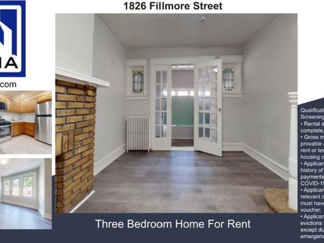 3 Bedroom Home for Rent at 1826 Fillmore St, Philadelphia, PA 19124 Frankford