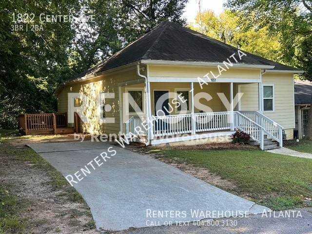 3 Bedroom Home for Rent at 1822 Center Ave, East Point, GA 30344 Center Park