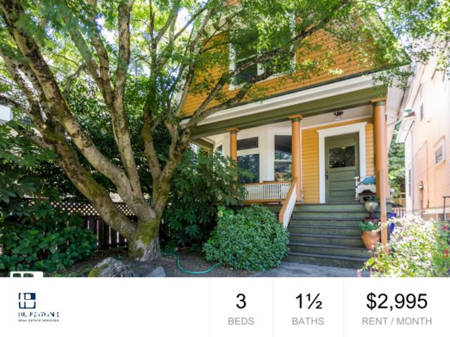 3 Bedroom Home for Rent at 2322 Nw Kearney St, Portland, OR 97210 Northwest District