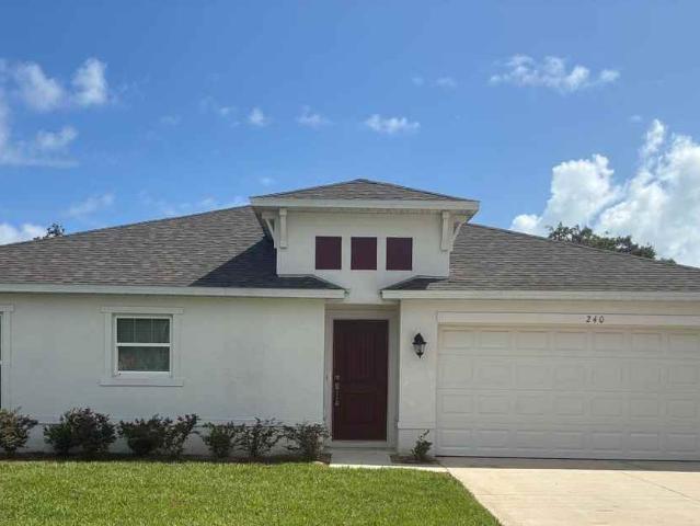 3 Bedroom Home for Rent at 240 Bird Of Paradise Dr, Palm Coast, FL 32137 Indian Trails