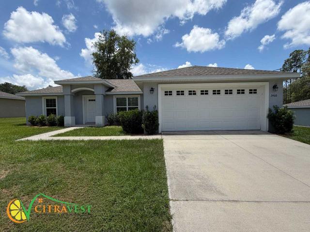 3 Bedroom Home for Rent at 2468 W Vespero St, Citrus Springs, FL 34433