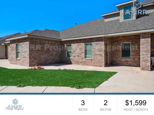 3 Bedroom Home for Rent at 2602 136th St, Lubbock, TX 79423