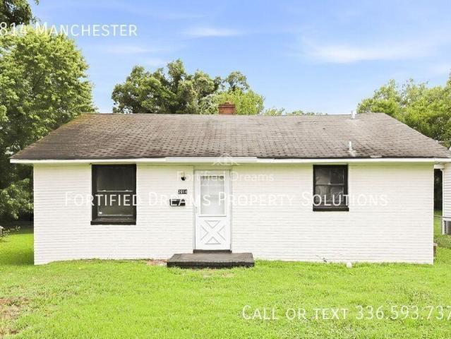 3 Bedroom Home for Rent at 2814 Manchester St, Winston Salem, NC 27105 Bowen Park