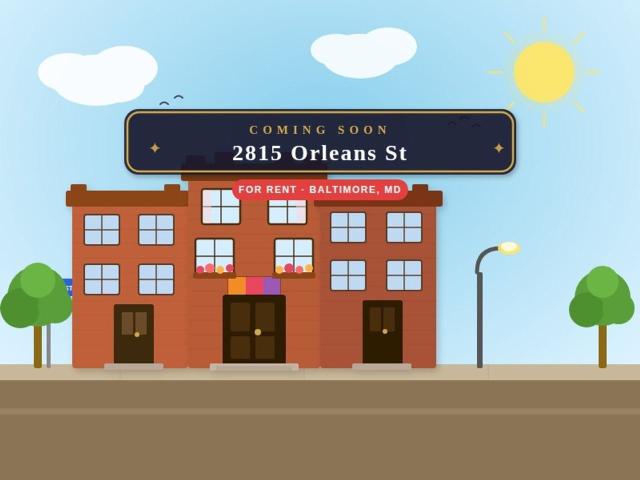 3 Bedroom Home for Rent at 2815 Orleans St, Baltimore, MD 21224 Elwood Park