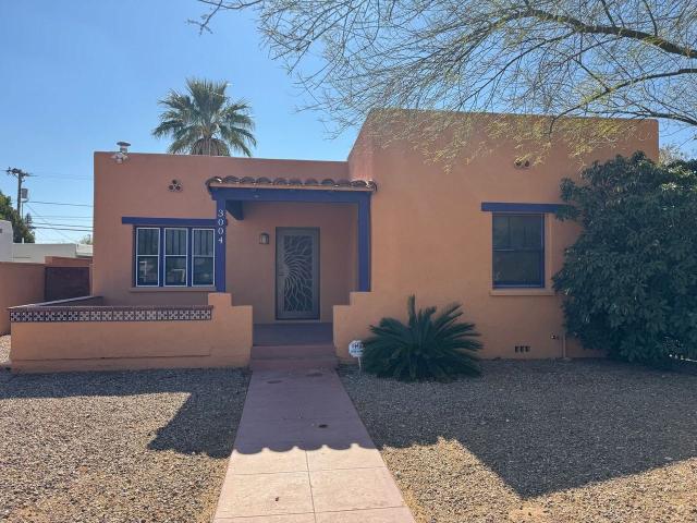 3 Bedroom Home for Rent at 3004 E Adams St, Tucson, AZ 85716 Blenman Elm