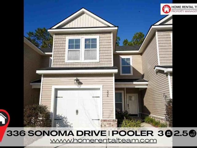 3 Bedroom Home for Rent at 336 Sonoma Dr, Pooler, GA 31322
