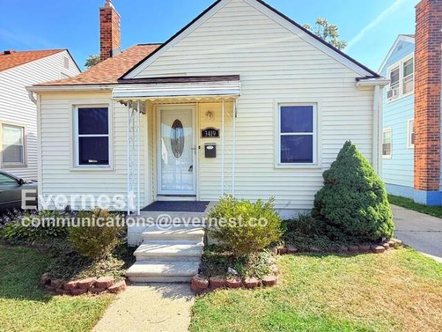 3 Bedroom Home for Rent at 3419 Monroe St, Dearborn, MI 48124 Southwest Outer Drive