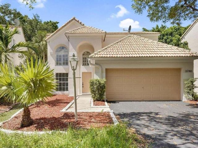 3 Bedroom Home for Rent at 3740 Wilderness Way, Coral Springs, FL 33065