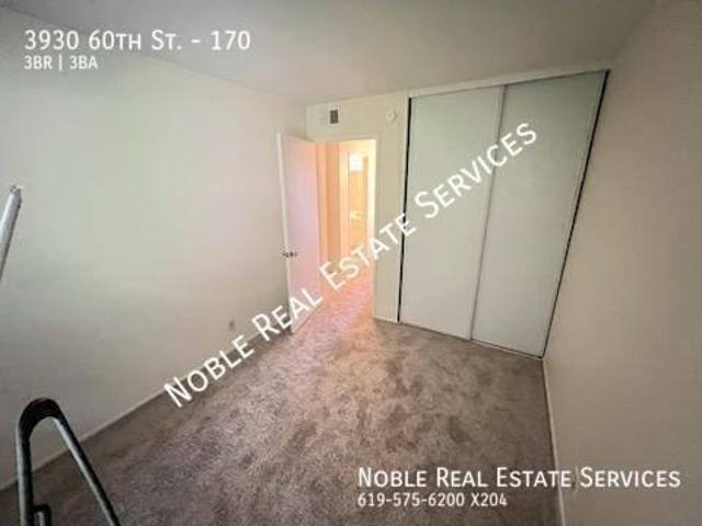 3 Bedroom Home for Rent at 3930 60th St #170, San Diego, CA 92115 Redwood Village Rolando Park