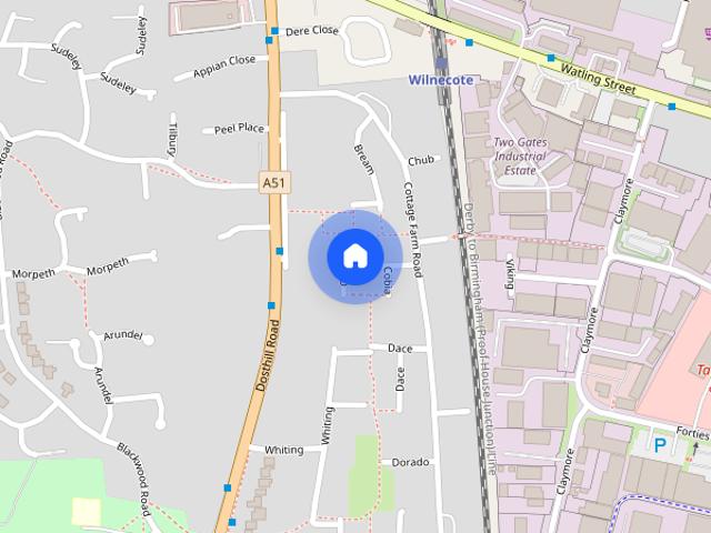 3 bedroom link detached house to rent
