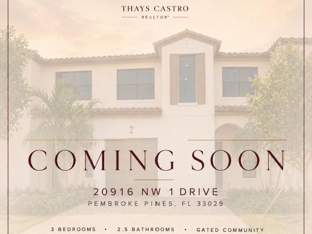 3 bedroom luxury Townhouse for sale in Pembroke Pines, Florida