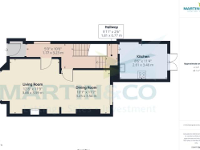 3 bedroom maisonette for rent in Fellowes Place, Stoke, Plymouth, PL1