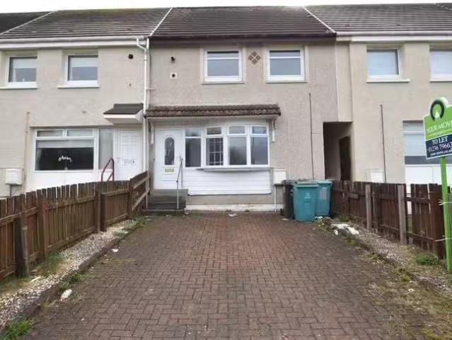 3 bedroom Mid Terrace House to rent, Hattonrigg Road, Bellshil.