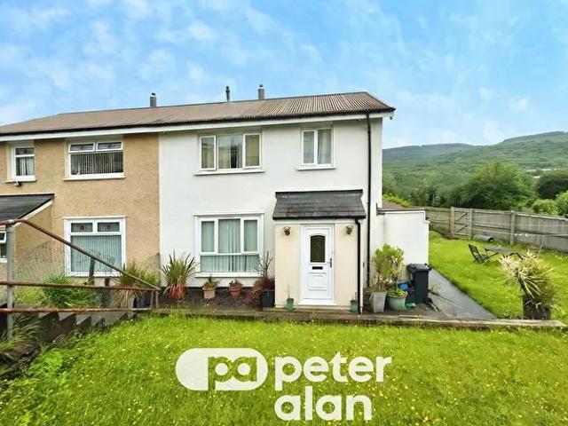 3 Bedroom Semi Detached House To Rent In Aneurin Crescent, Merthyr Tydfil, CF47