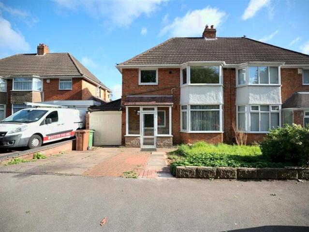 3 Bedroom Semi Detached House To Rent In Chestnut Drive, Castle Bromwich, Birmingham, B36