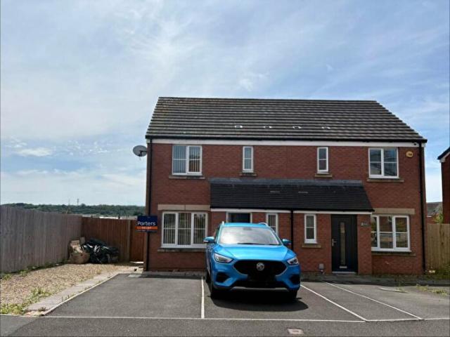 3 Bedroom Semi Detached House To Rent In Clos Yr Eirlys, Coity, CF35