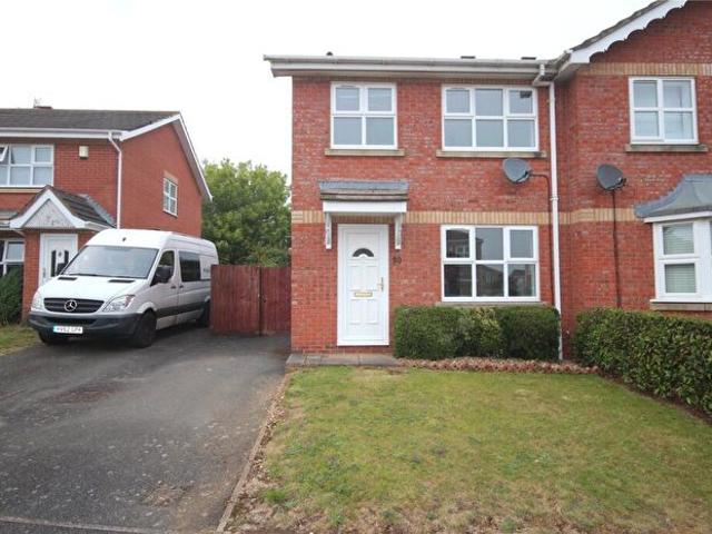 3 Bedroom Semi Detached House To Rent In Cross Waters Close, Wootton, Northampton, Northamptonshire, NN4
