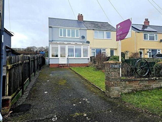3 Bedroom Semi Detached House To Rent In Hundred House, Llandrindod Wells, Powys, LD1