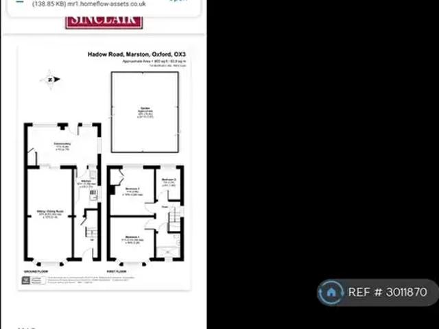 3 Bedroom Semi Detached House To Rent In Hadow Road, Oxford, OX3