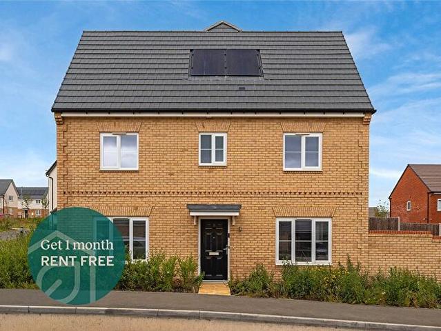 3 Bedroom Semi Detached House To Rent In Leaf Living At Wendelburie Rise, Wellingborough, Northampton, NN8