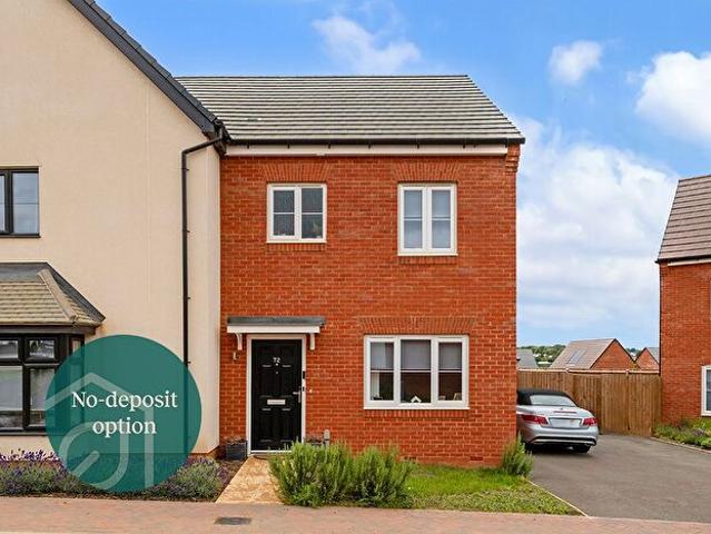 3 Bedroom Semi Detached House To Rent In Leaf Living At Wendelburie Rise, Wellingborough, Stanton Cross, NN8