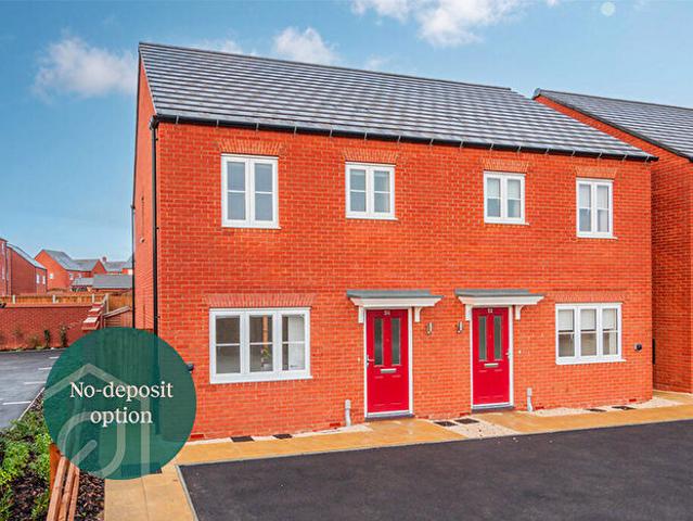 3 Bedroom Semi Detached House To Rent In Leaf Living At Wendelburie Rise, Wellingborough,, Stanton Cross, NN8