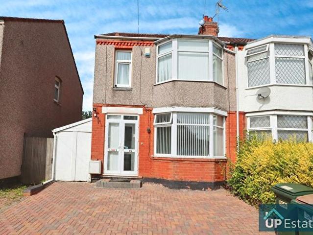 3 Bedroom Semi Detached House To Rent In Loudon Avenue, Coventry, CV6